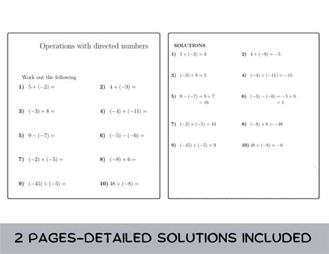 Number And Number Operations Worksheets Using Order Of Operations
