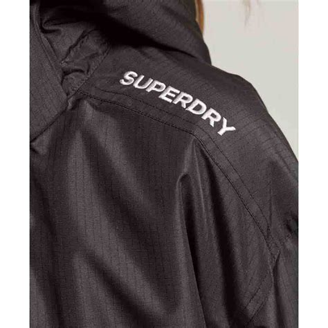 Superdry Code Windcheater Jacket Black Dressinn