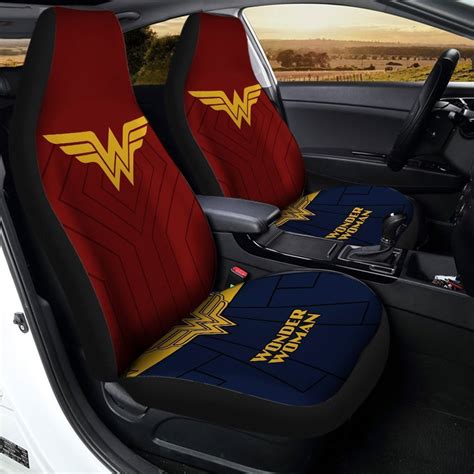 Wonder Woman Car Seat Covers Custom Car Accessories Zeleton Store