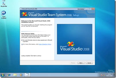 Installing Visual Studio 2008 Team Suite On Windows 7 Naked Agility