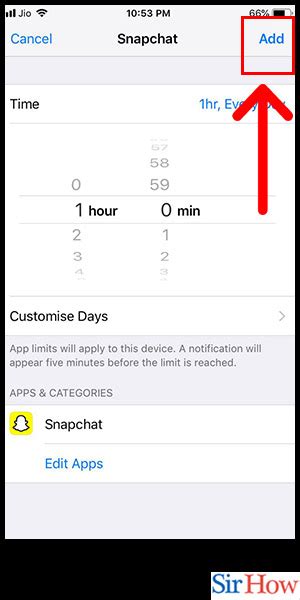 How To Limit Snapchat Time On IPhone Steps With Pictures