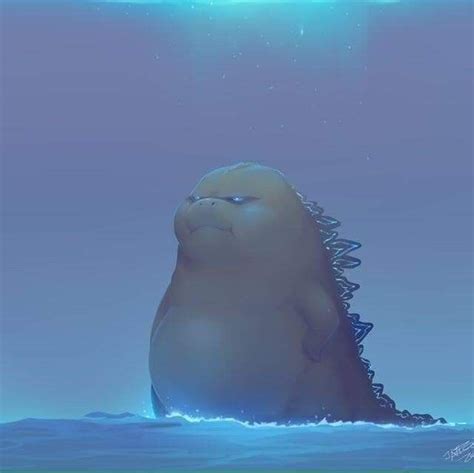 Pin By 2uốc Hoàng On Art Pets Godzilla Wallpaper Cute Drawings