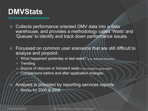 Sql Server Club Performance Management Methodologies And Enhancements