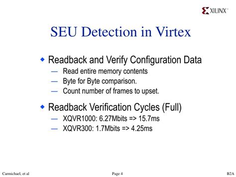 Ppt Seu Mitigation Techniques For Virtex Fpgas In Space Applications Powerpoint Presentation