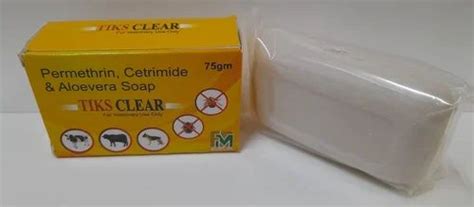 Berberies White Permethrin Cetrimide And Aloevera Soap For Body Grade