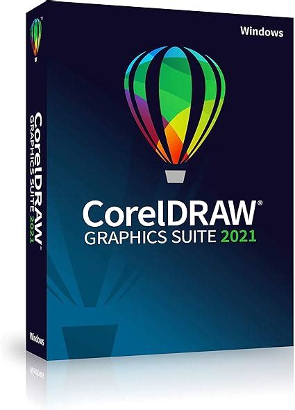 CorelDRAW Graphics Suite 2021|Standard|1 Device|1 Year|PC|Disc : Amazon ...