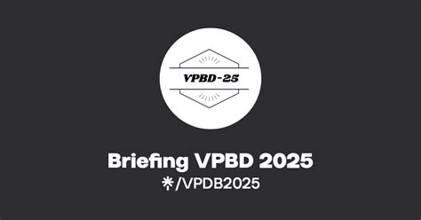 Briefing Vpbd 2025 Linktree