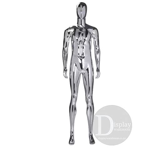 Egghead Chrome Male Mannequin Display Warehouse