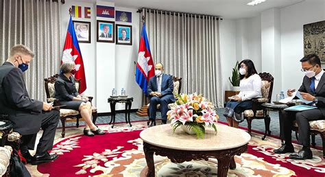 Bilateral Meeting With Her Excellency Dr Sarah Taylor Ambassador Of