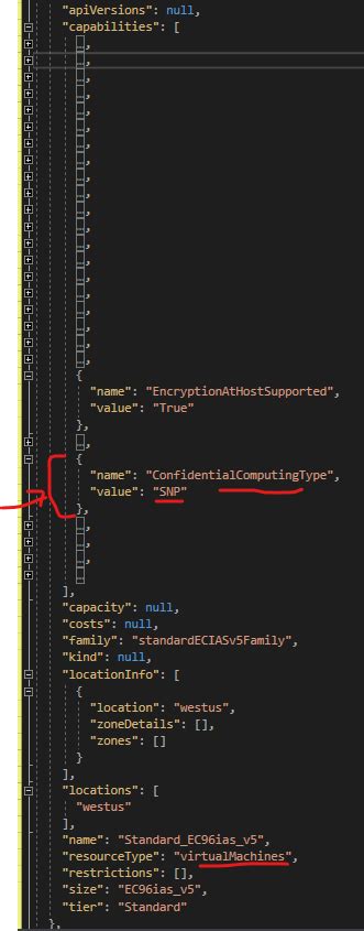 Finding Confidential Vms Through Getcomputeresourceskus Api Microsoft Qanda