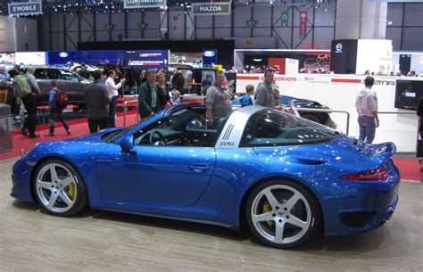 Porsche 911 991 Targa Turbo Florio Auf Dem Stand Von RUF