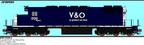 Vo 1705 Emd Sd38 2 By Nlw202080svibes On Deviantart