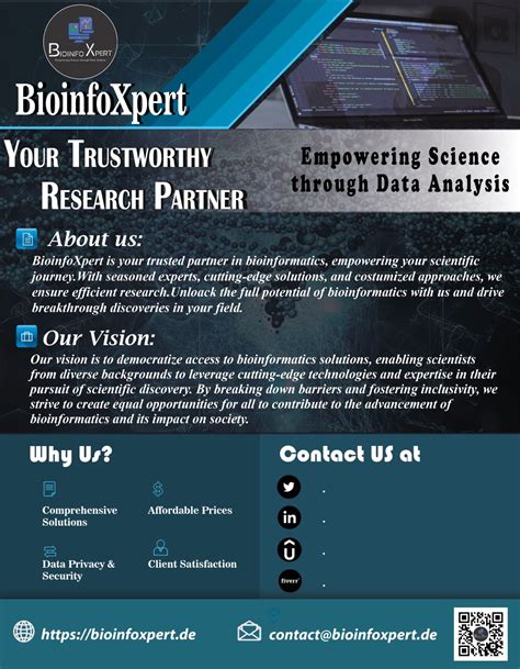 Bioinfoxpert On Linkedin Bioinformatics Dataanalysis Bioinfoxpert