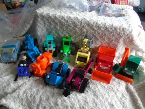 Bob The Builder Vehicle Bundle Muck Roley Scoop Dizzy And Moveable