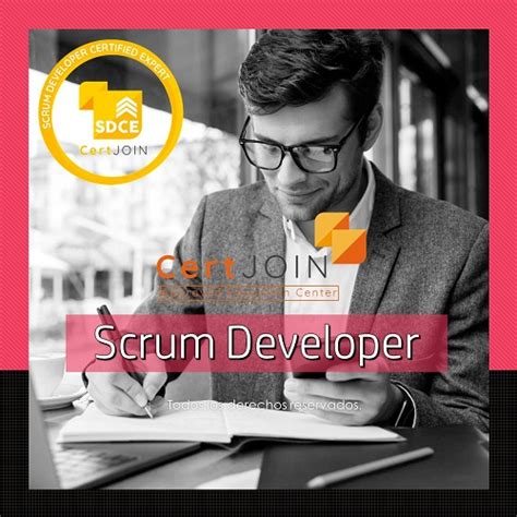 Certjoin Scrum Developer Certified Expert