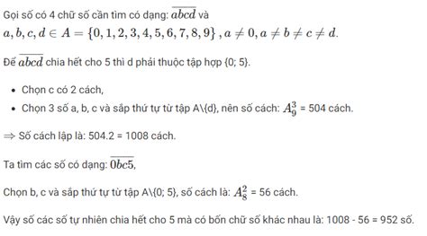 Bài Hoán vị chỉnh hợp và tổ hợp Toán lớp tập kết nối tri thức
