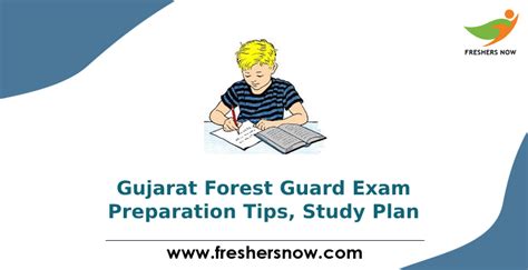 Gujarat Forest Guard Exam Preparation Tips Study Plan