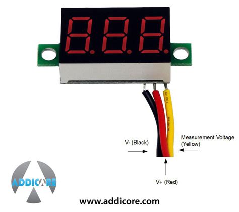 3 Wire Voltmeter Module