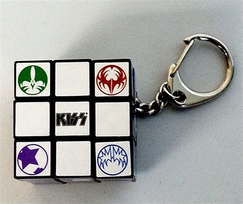 Puzzle Cube Keychain