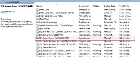 SQL SERVER SQL Server Agent Missing In SQL Server Configuration Manager SQL Authority With