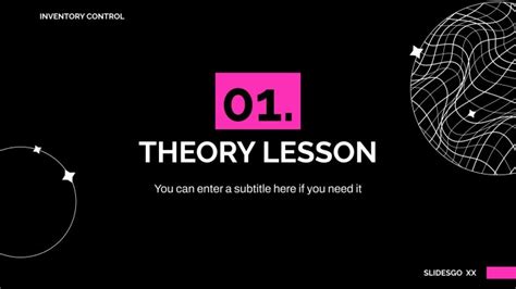 Inventory Control Methods Workshop Google Slides PPT