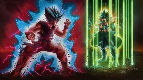 Goku Vs Broly Wallpaper