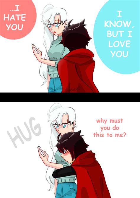 Rwby Comic 23 Loving The Ice Queen White Rose Comic Ruby Rose