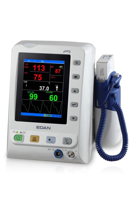 Edan M3 Vital Signs Monitor W Nibp And Spo2 Quick Temperatuere Brand