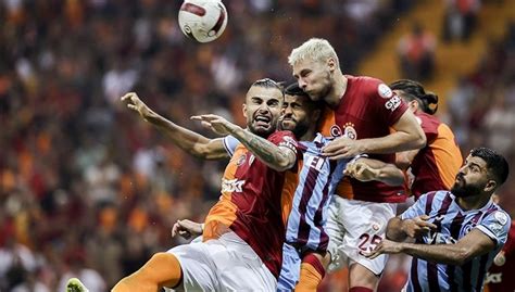 Süper Ligde Trabzonspor Galatasarayı Konuk Edecek Muhtemel 11ler