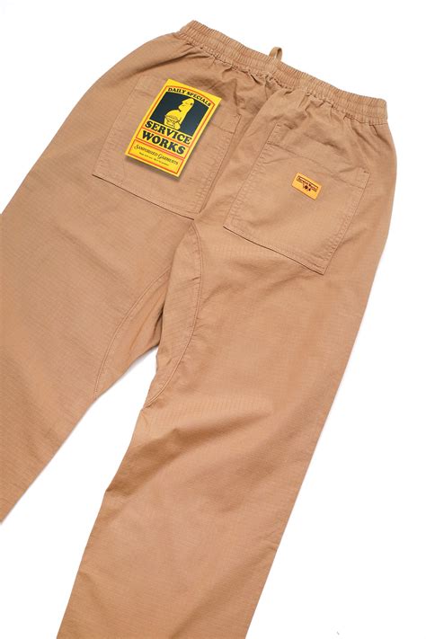 Ripstop Chef Pants Mink Service Works London