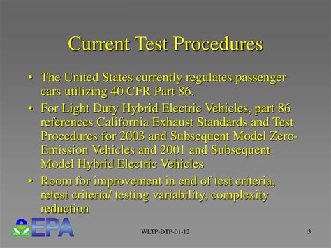 PPT WLTP Test Procedures For Hybrid Electric Vehicle Testing PowerPoint Presentation ID