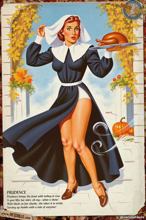 Pinups Thanksgiving Surprise Pin Up Girls Pin Up Style Pin Up