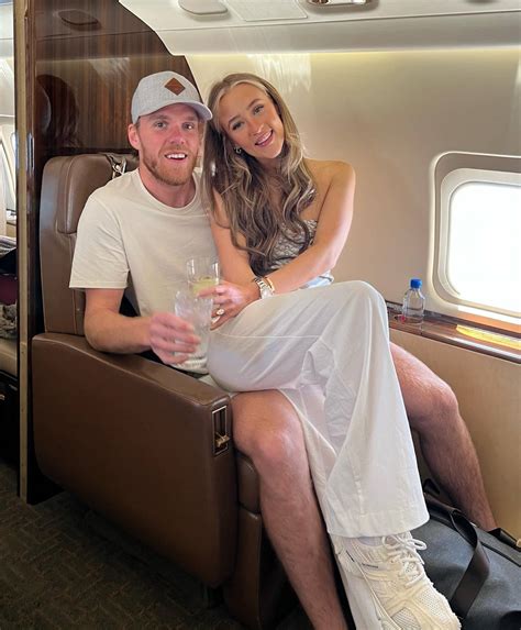 Nhl Star Connor Mcdavid And Wife Laurens Relationship Timeline Us Weekly