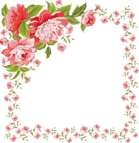 Borders And Frames Borders For Paper Clip Art Borders Flower Border