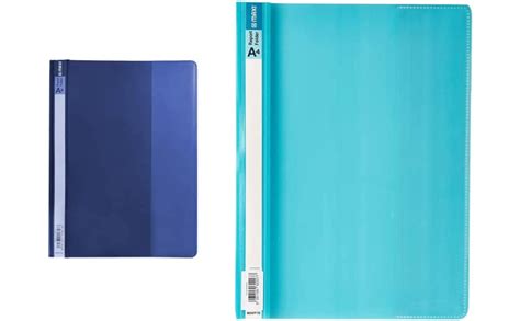 Maxi Report File A4 Blue Clear Front Report Covers Project File With Fasteners And Report File A4