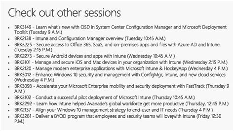 Overview Intune Deployment Next Steps Pilot Deployment Planning