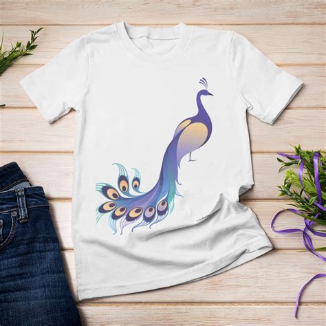 Peacock Shirt Men Peacock Feather Shirt Women Peacock Feather Shirt