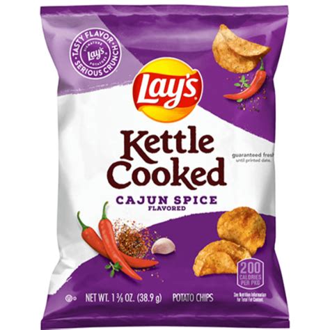 Lays Kettle Cajun Spice Flavored Chips Valley Vending Online Ordering