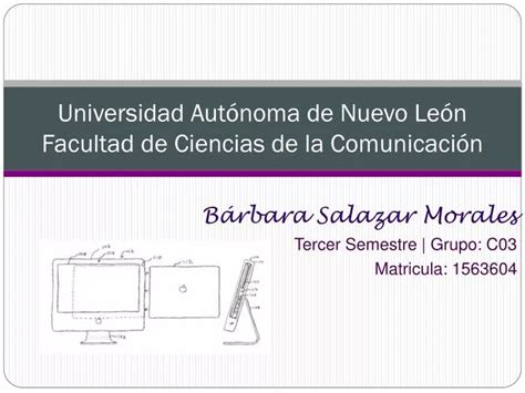 PPT Universidad Autónoma de Nuevo León Facultad de Ciencias de la