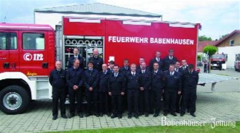 Babenhäuser Feuerwehren trafen sich in Schwaben Babenhäuser Zeitung