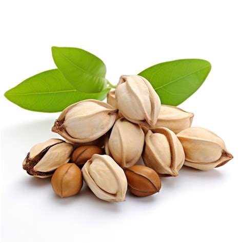 Premium Ai Image Sacha Inchi With White Background High Quality Ultr