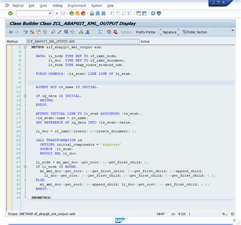 Shortdump In Zif Abapgitp Xml Output Add Issue Abapgit