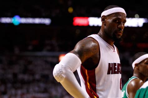 Lebron James Hits Game Winning Shot Against Celtics Heat Win 23rd