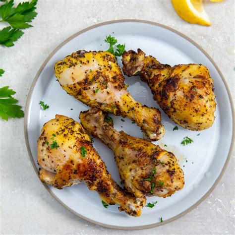 Air Fryer Lemon Pepper Chicken Legs