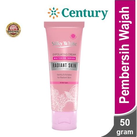 Jual Silky White Exfoliating Cream Whitenin Series 50gr Exfolasi