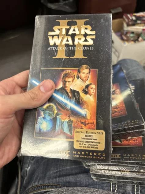Star Wars Episode 2 Attack Of The Clones Vhs 2002 Special
