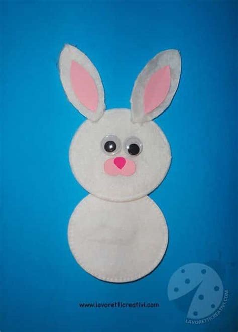 Biglietto Di Pasqua Con Coniglio