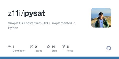 Github Z I Pysat Simple Sat Solver With Cdcl Implemented In Python