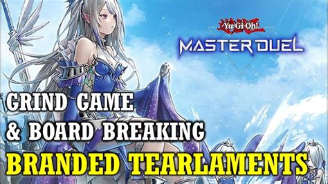 Branded Tearlaments Season 34 Rank Game Play Yu Gi Oh Master Duel YouTube