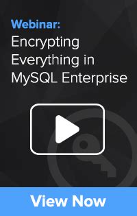 How Mysql Enterprise Transparent Data Encryption Works